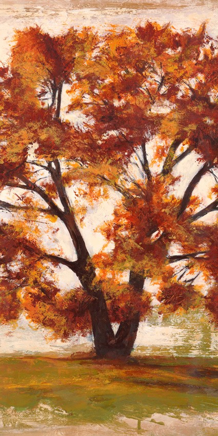 LEONARDO BACCI CUADRO ARBOL TRIPTICO GRANDE CALIDO 2 Descripción de...