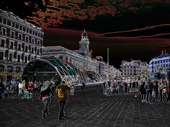 Martha Ulloa Puerta del Sol Diseño Grafico Pop Art Español Urbano M...